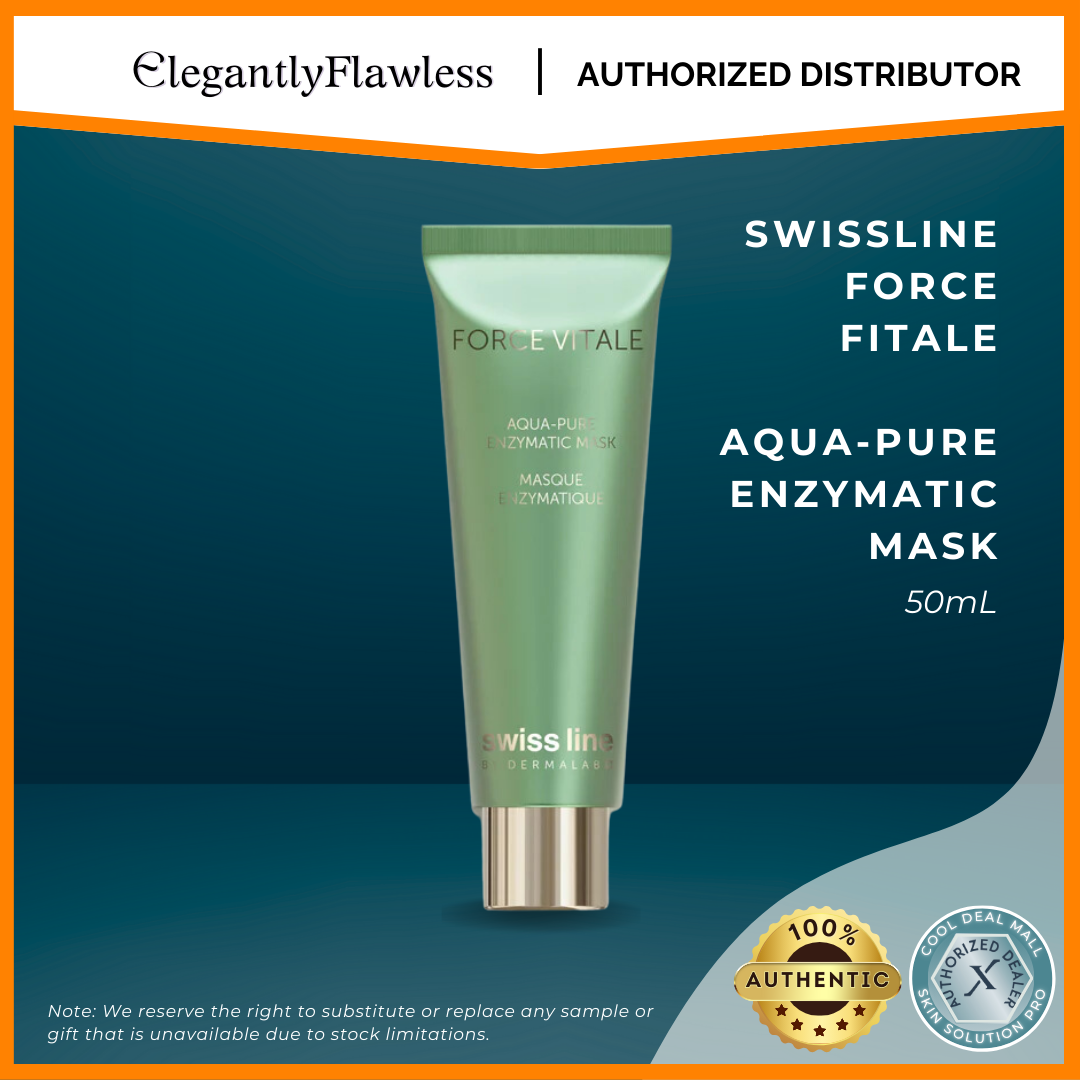 SWISSLINE FORCE VITALE Aqua-Pure Enzymatic Mask | 75mL – Elegantly Flawless