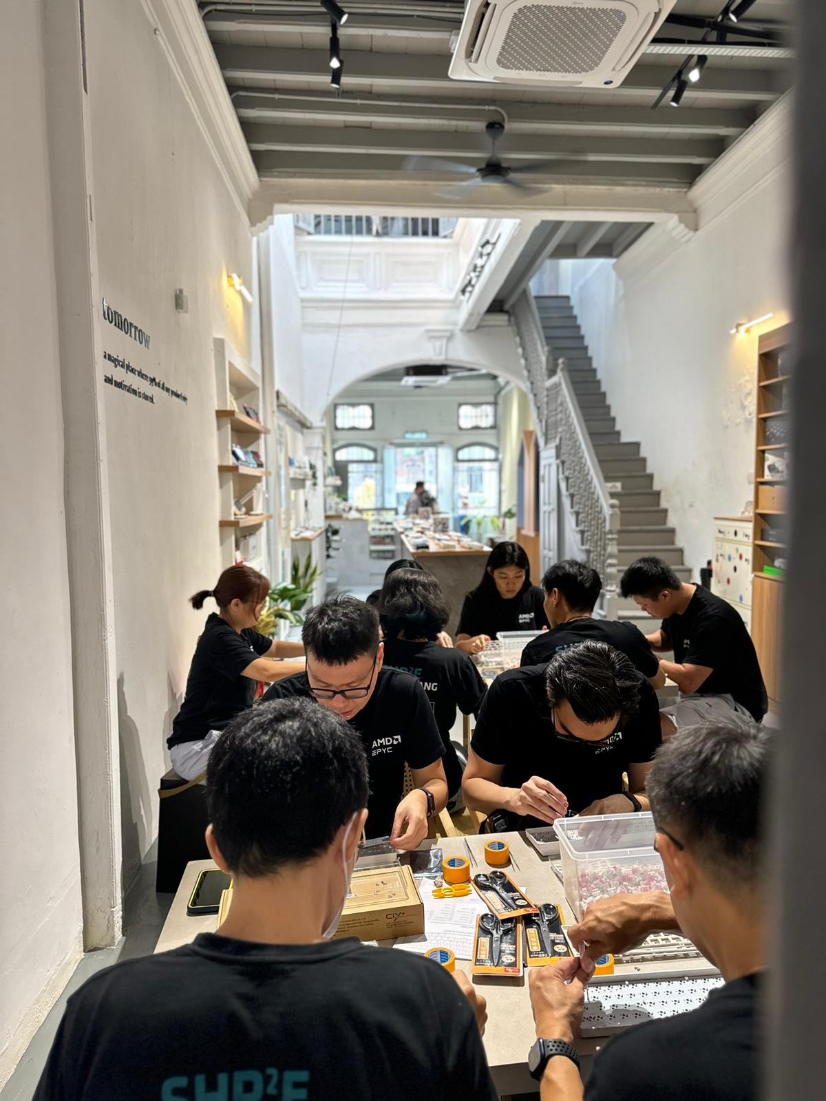 Mechanical Keyboard Workshop for Company/Corporate – Click & Brew Cafe