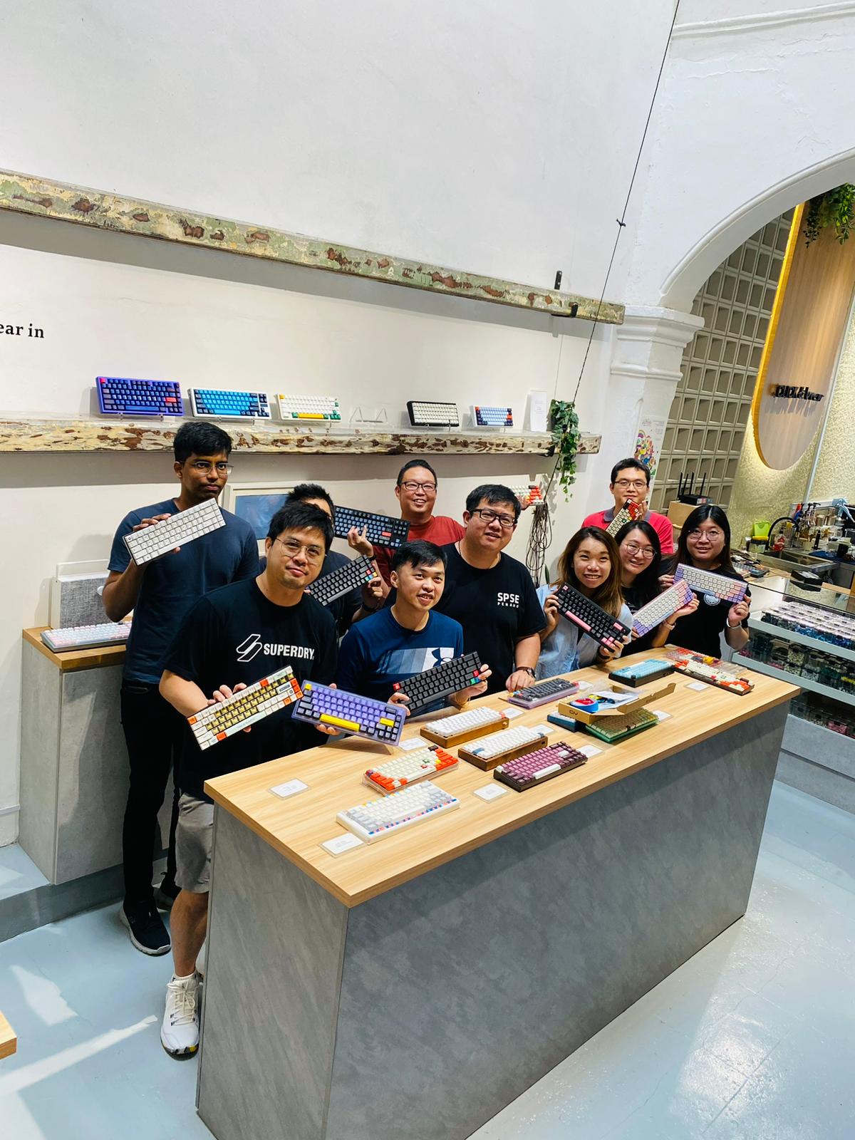 Mechanical Keyboard Workshop for Company/Corporate – Click & Brew Cafe