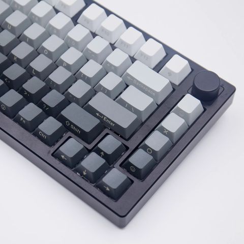 Gradient Grey Cherry Side Engraved PBT Keycap – Click & Brew Cafe ...