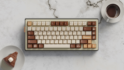 GMK CYL Tiramisu Keycap – Click & Brew Cafe - Coffee & Keyboards in ...