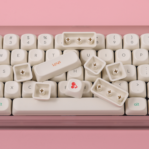Minimalist Frozen Yogurt MOA PBT Keycap – Click & Brew Cafe - Coffee ...