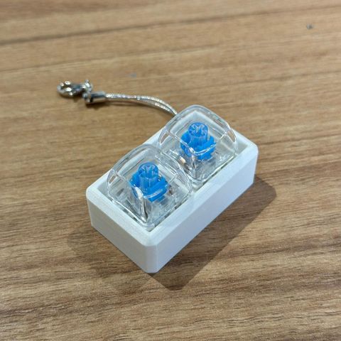 Duo Switch Clicker Keychain – Click & Brew Cafe - Coffee & Keyboards in ...