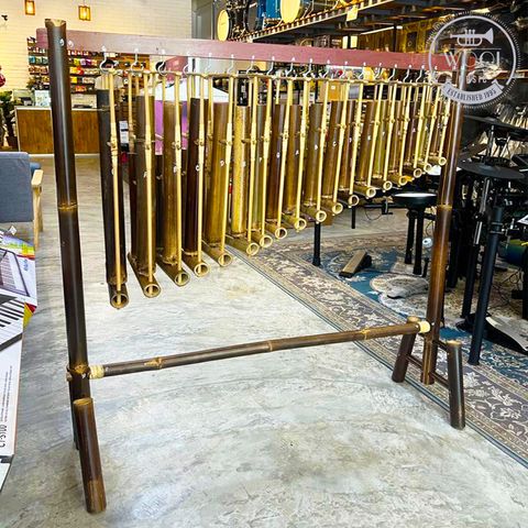 Angklung 18 Notes with Stand - Quality - Traditional Music – Wooi Music