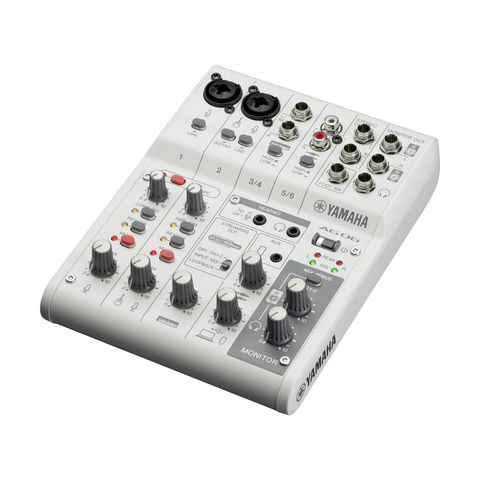Yamaha AG06MK2 6-Channel Live Streaming Mixer / USB Mixer / Audio ...