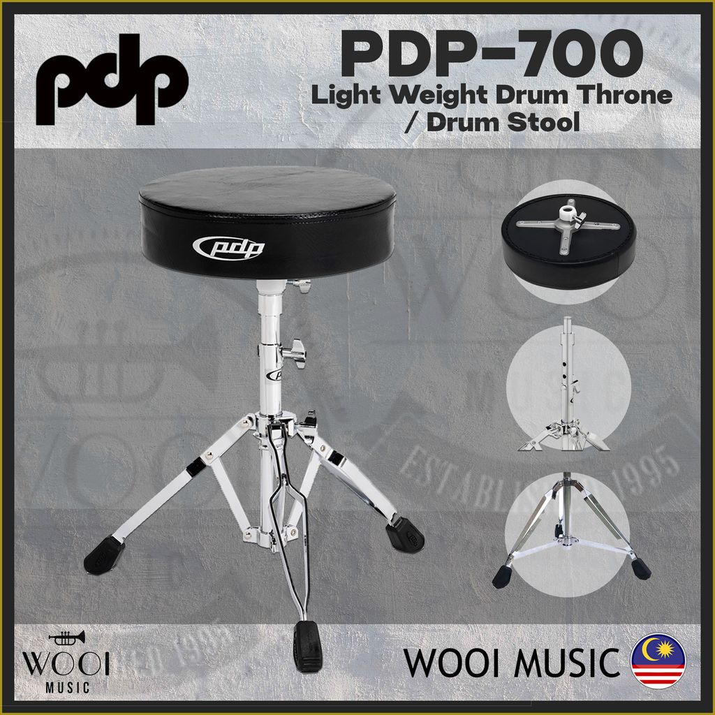 PDP 700 Series PDDT700 Light Weight Drum Throne / Drum Stool – Wooi Music