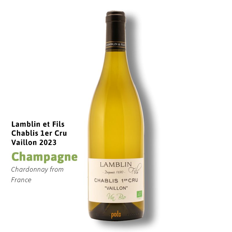 Lamblin et Fils Chablis 1er Cru Vaillon 2023 – Podo Wine