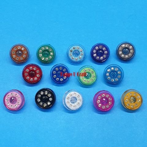 Model 017x20L Butang Baju Kurung Jenis Round Flower – Happy U Craft