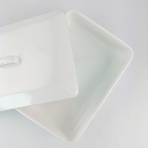 Noda Horo Japan Rectangle Enamel White Box – Secondhandshop.my
