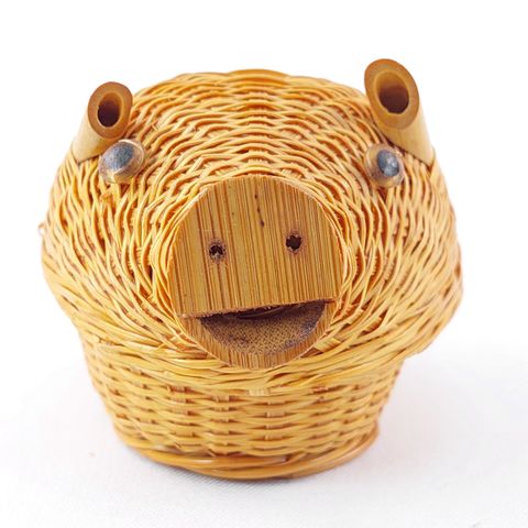 Pig Small Wicker Trinket Box – Secondhandshop.my
