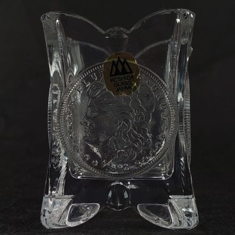 Vintage US Coin Glass Toothpick Holder – Secondhandshop.my