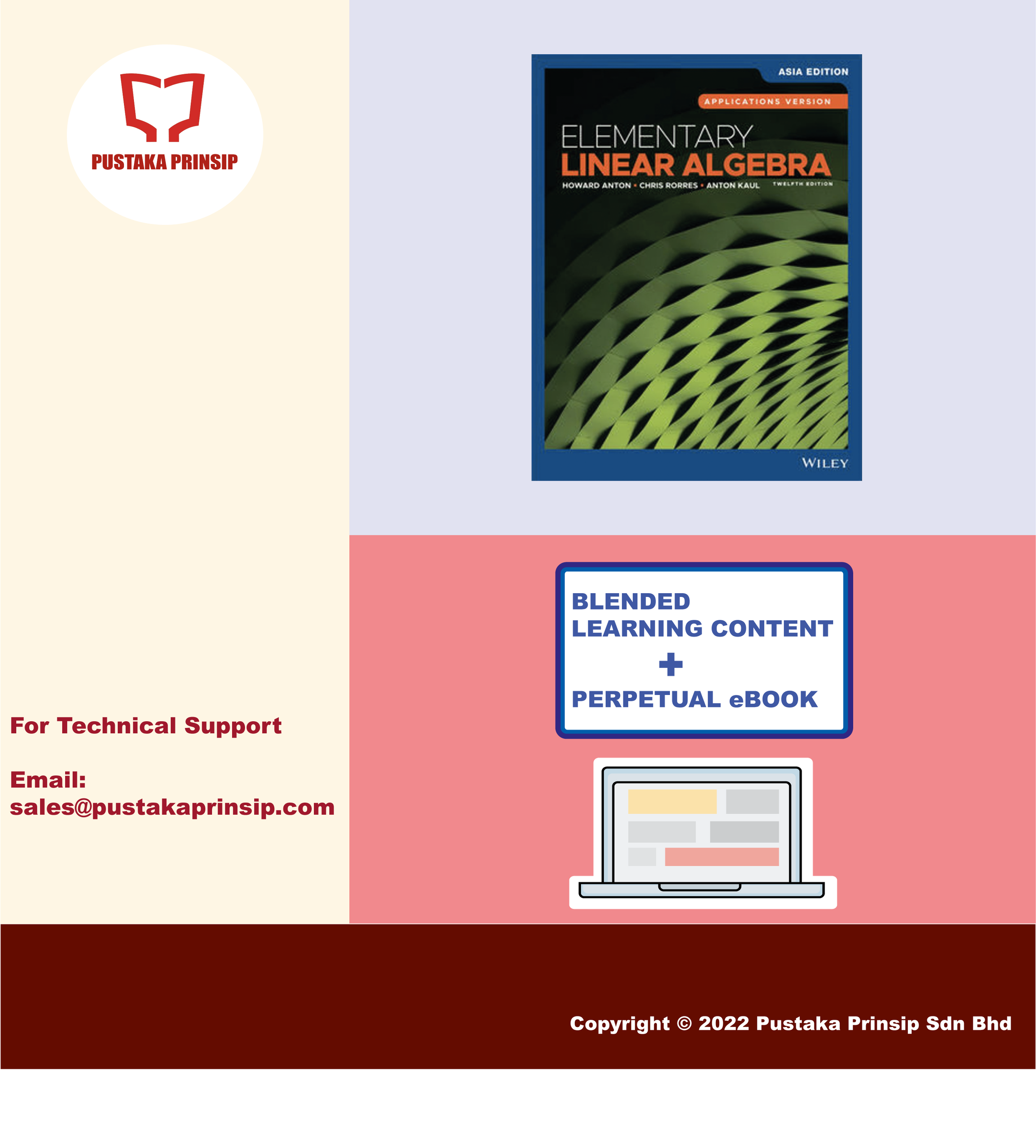 Anton : Elementary Linear Algebra, Applications Version – Pustaka Prinsip Anton : Elementary Linear Algebra, Applications Version – Pustaka Prinsip