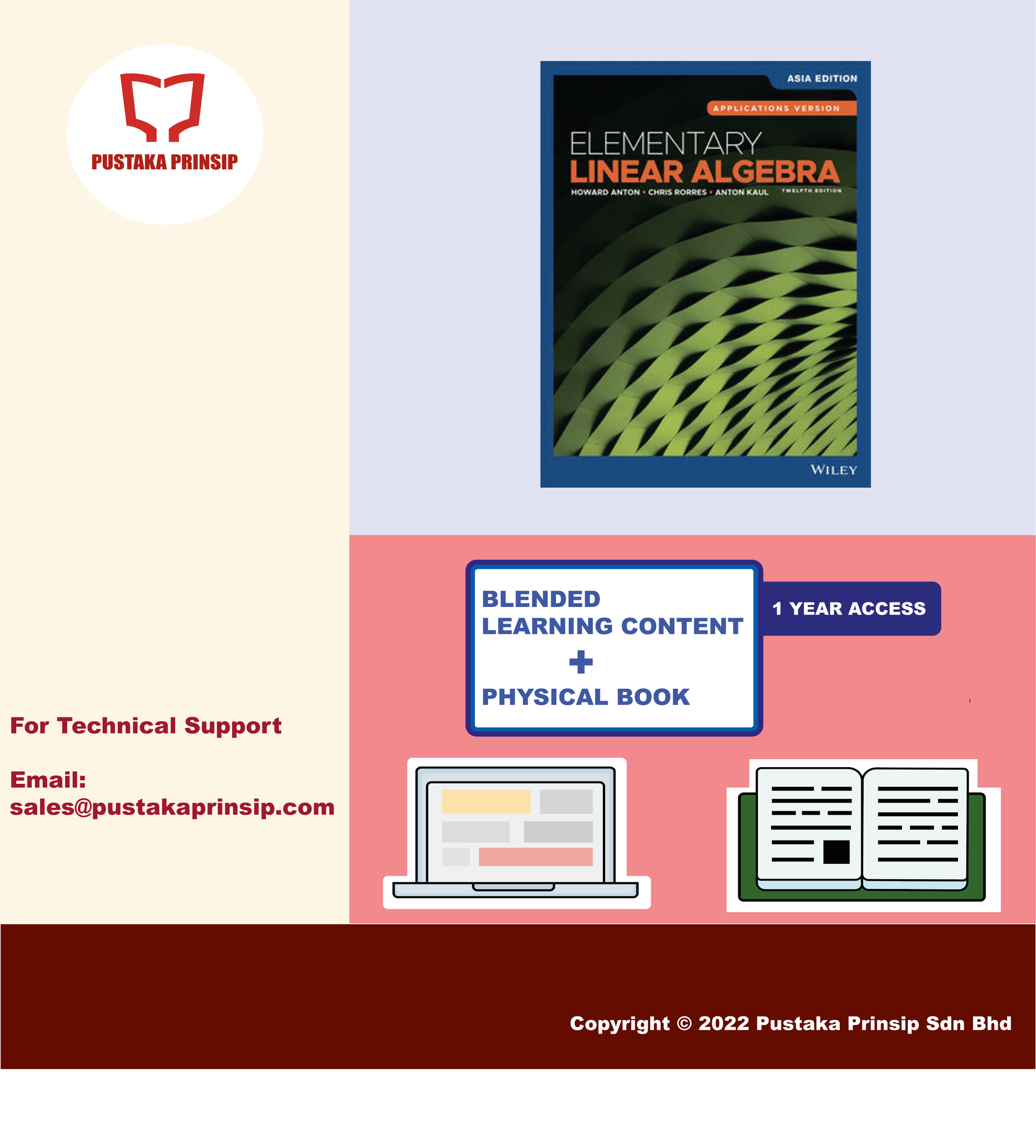 Anton : Elementary Linear Algebra, Applications Version – Pustaka Prinsip Anton : Elementary Linear Algebra, Applications Version – Pustaka Prinsip
