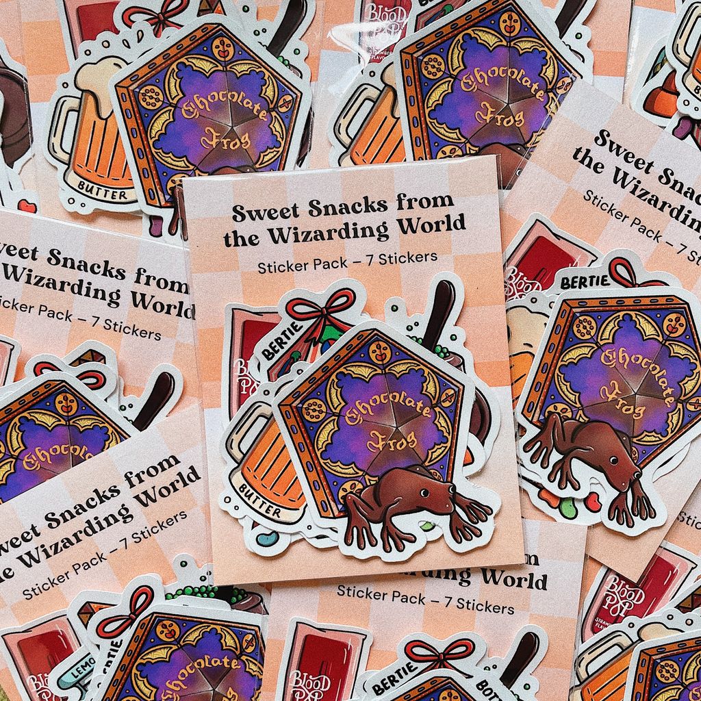 Sweet Snacks Sticker Pack – Shop is currently taking a break to prepare ...