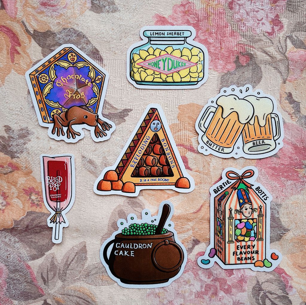 Sweet Snacks Sticker Pack – Shop is currently taking a break to prepare ...