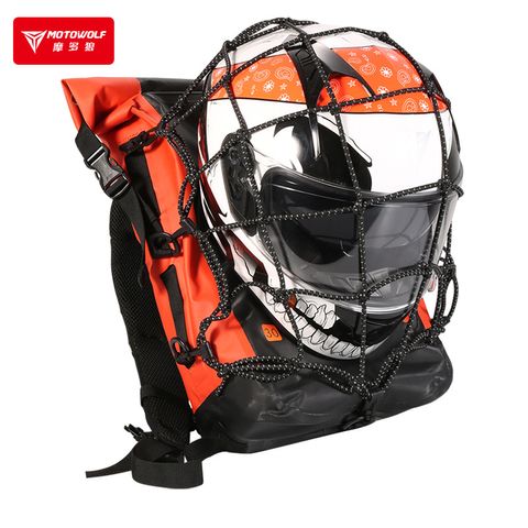 MDL0714 Motowolf 30L Waterproof Backpack Motorcycle Bag With Reflective ...