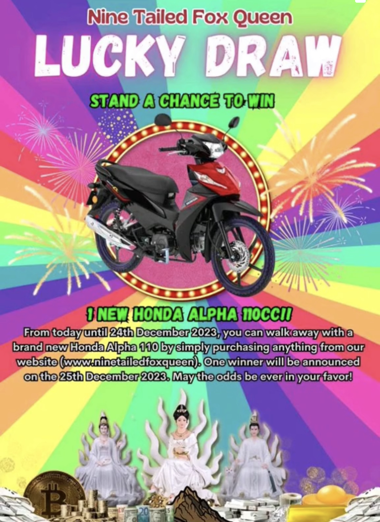 Nine Tailed Fox Queen Lucky Draw!