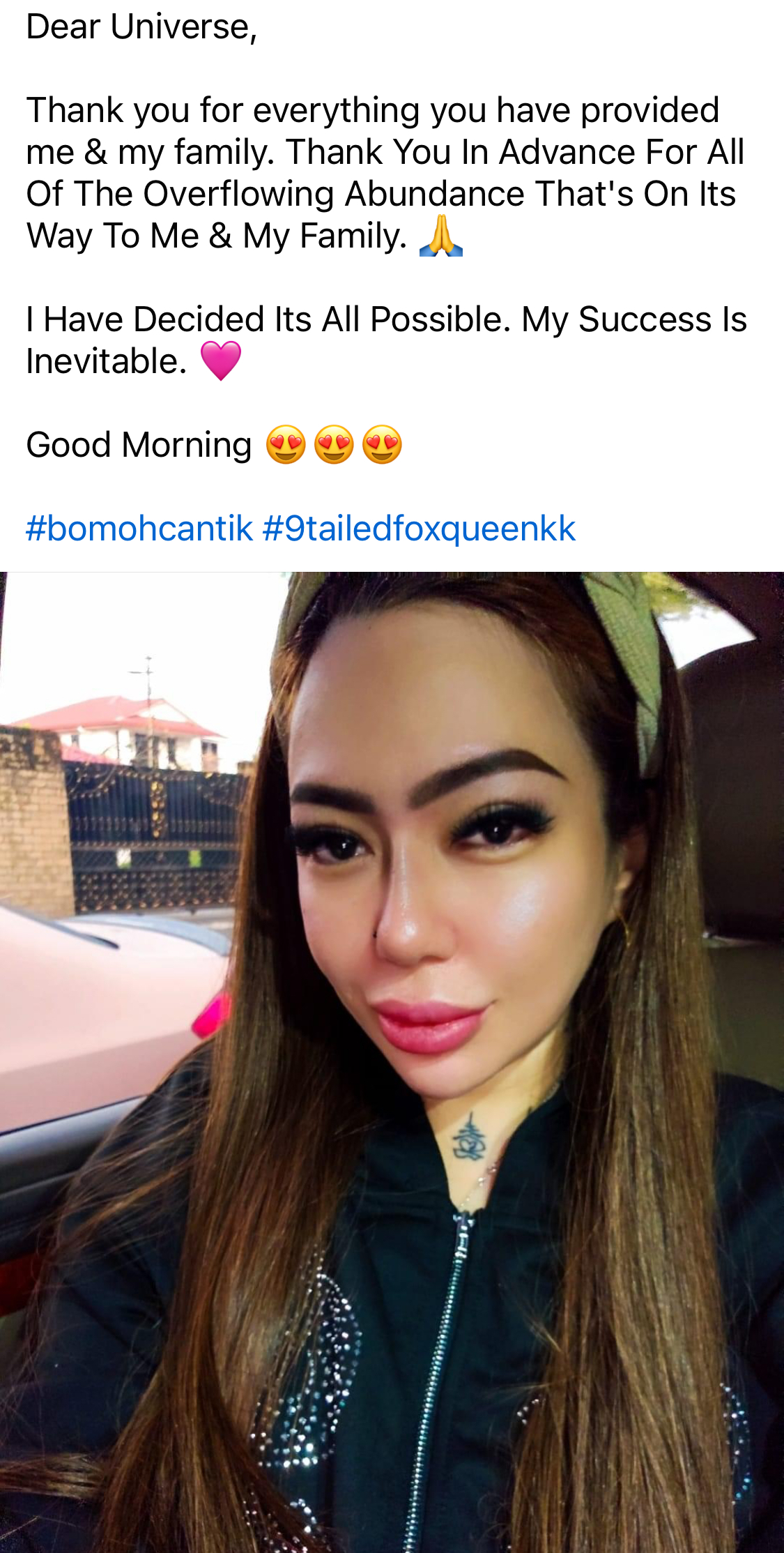 Thank You Universe – Nine Tailed Fox Queen