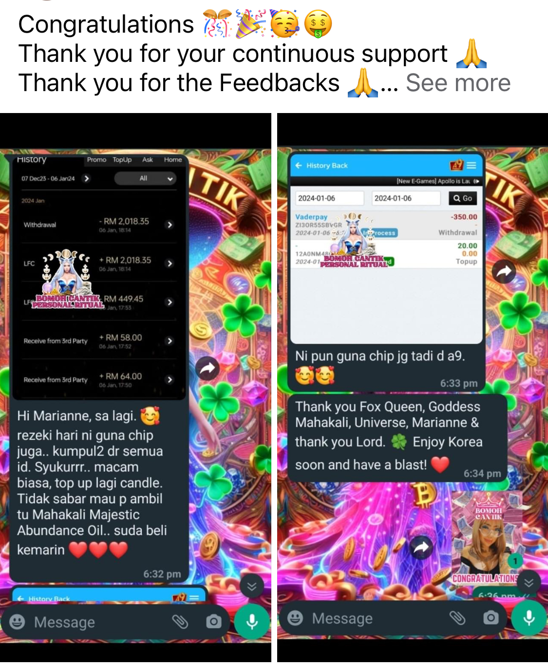 Testimonial – Nine Tailed Fox Queen