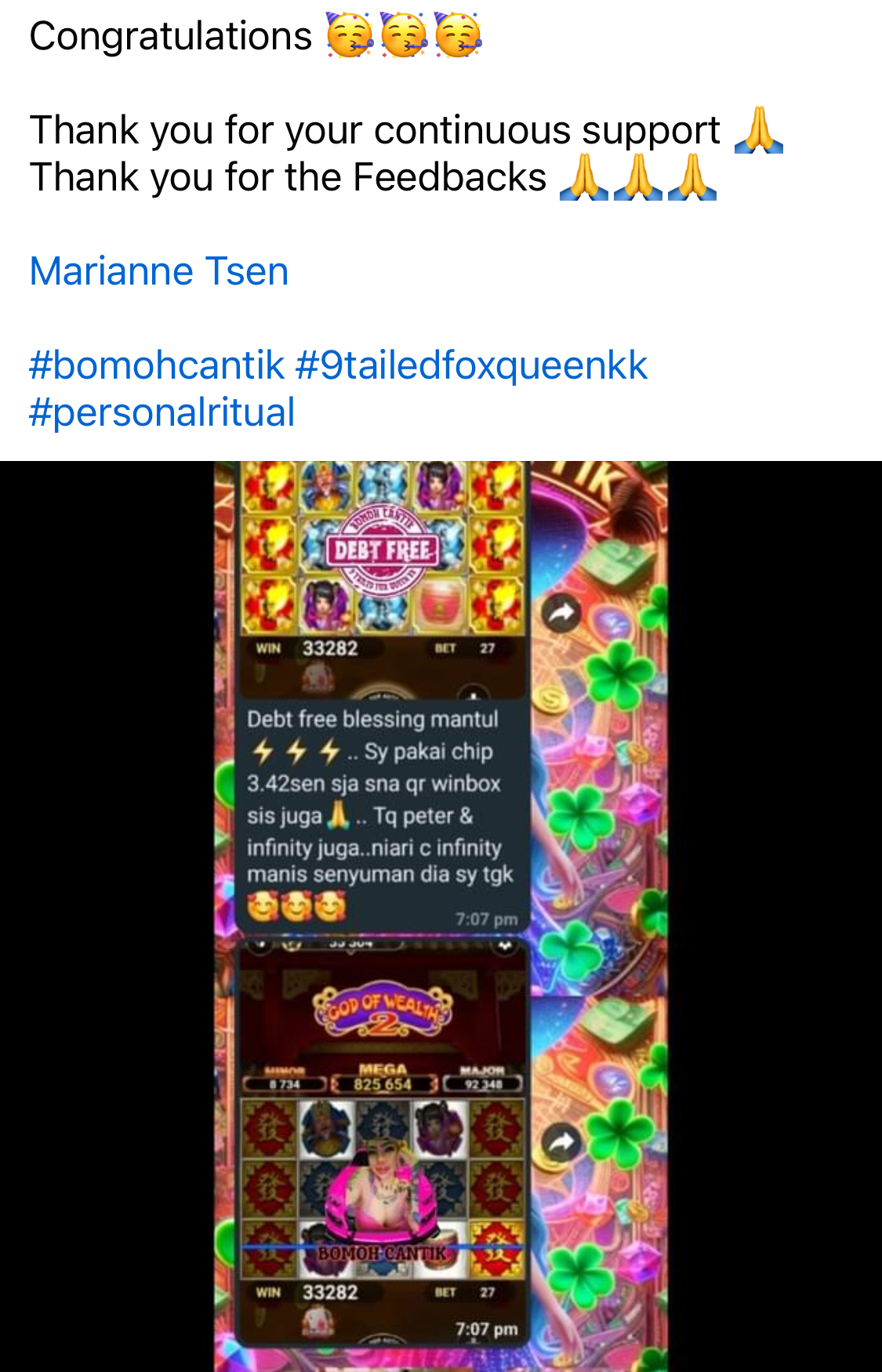 Testimonial – Nine Tailed Fox Queen