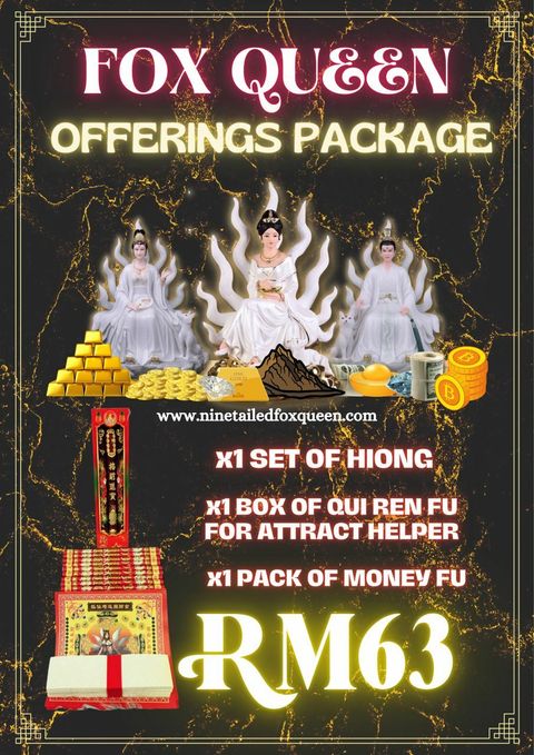 Fox Queen Offerings Package – Nine Tailed Fox Queen