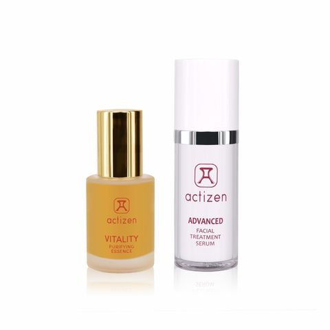 Vitality Purifying Essence & Advance Facial Treatment Serum (for oily ...