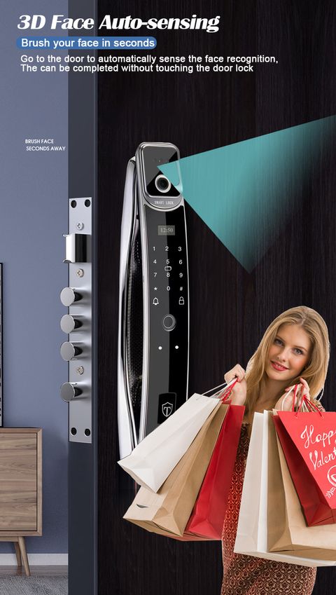 X9-Pro Max (3D FACE ID RECOGNITION SMART DOOR LOCK) – E-Gold Safes ...