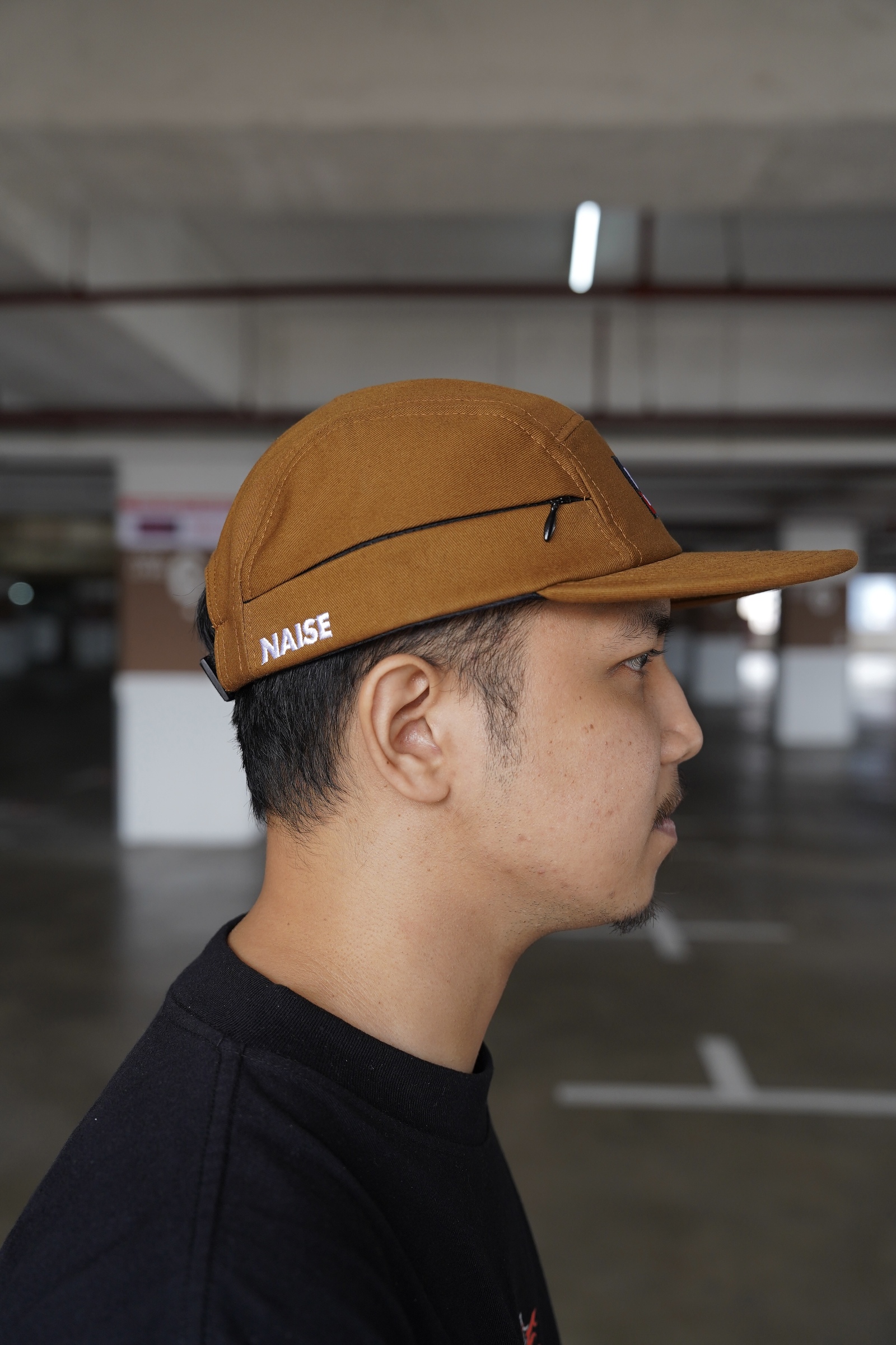 Wrld 5 Panel Camp Cap Brown – NAISEKL