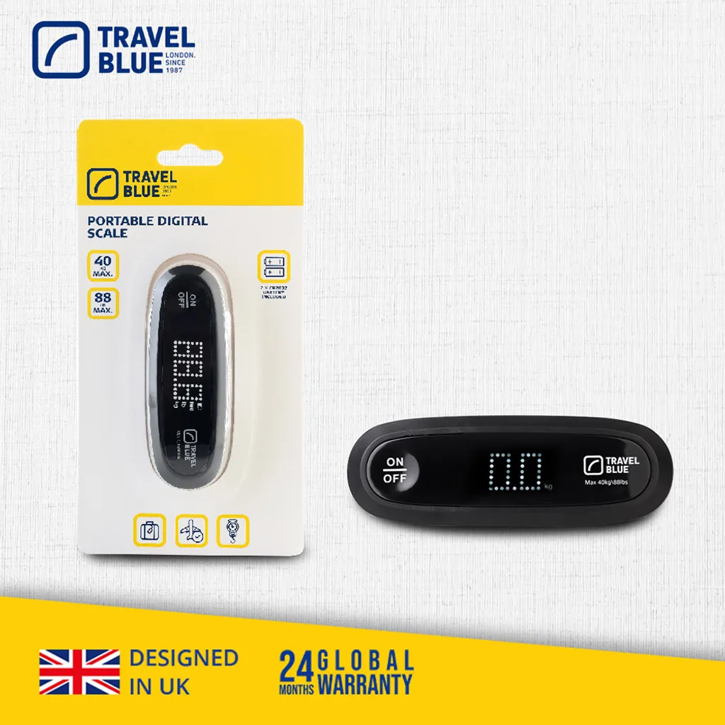 Travel Blue 藍旅 【南紡購物中心】 旅行數位行李秤 Digital Travel Scale 電子秤(全球保固24個月 ...