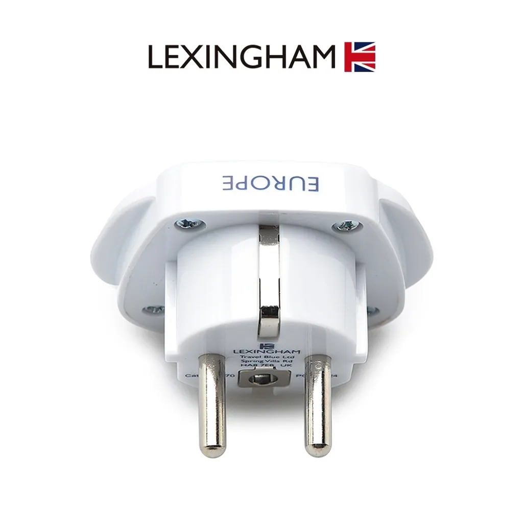 【南紡購物中心】 【Lexingham】歐洲旅行轉接頭 歐規 品號L5070(保固24個月) - PChome 24h購物