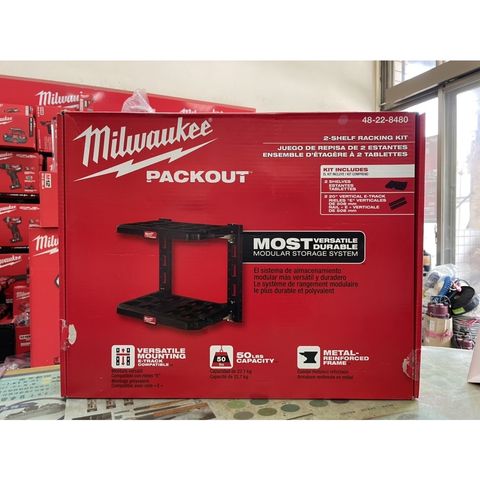 Milwaukee PACKOUT 2-Shelf Racking Kit - Model 48-22-8480 – WENG HENG ...