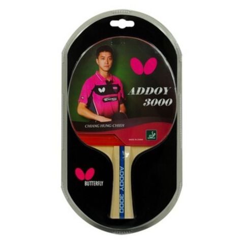 BUTTERFLY Addoy 3000 FL Shakehand Table Tennis Racket – Rexcool Sports