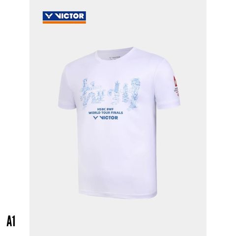 VICTOR 2025 BWF World Tour Finals Merchandise Knitted T-shirt T-WT2501 ...