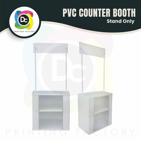 PVC COUNTER BOOTH (FREE DESIGN) – Dcprintingfactory