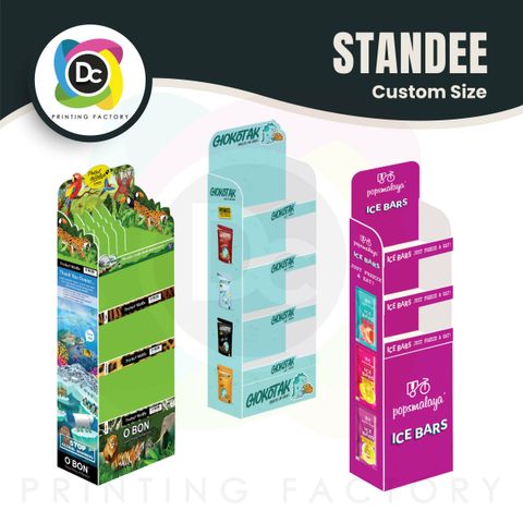 CUSTOMIZE STANDARD STANDEE (FREE DESIGN) – Dcprintingfactory
