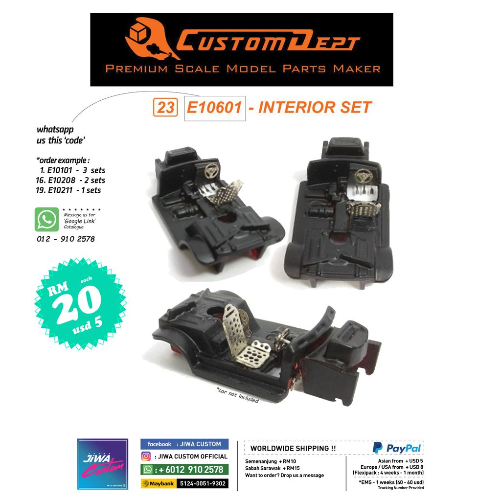 Custom Dept Interior Set – Jiwacustom