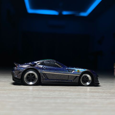 Custom Hot Wheels Ferrari 599xx Chrome – Jiwacustom