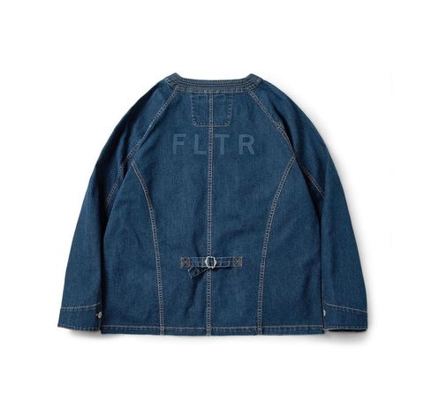 FILTER017® Denim Fishing jacket 水洗丹寧獵裝外套 – day tripper selection shop