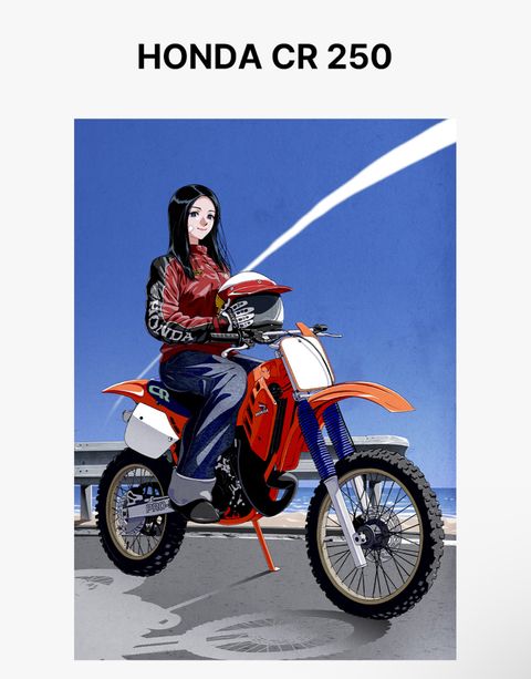 韓國選物 / HONDA X TREE13 CR250 聯名款網眼短袖上衣 2 色 – day tripper selection shop