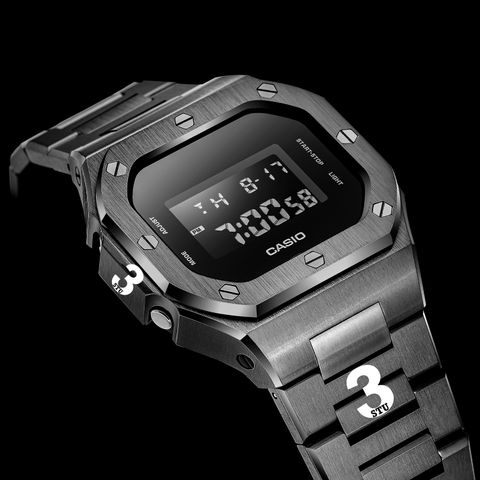 DW Mod Titanium Case DW-5600BB-1 – No.3 Stu DW Mod Titanium Case DW-5600BB-1 – No.3 Stu