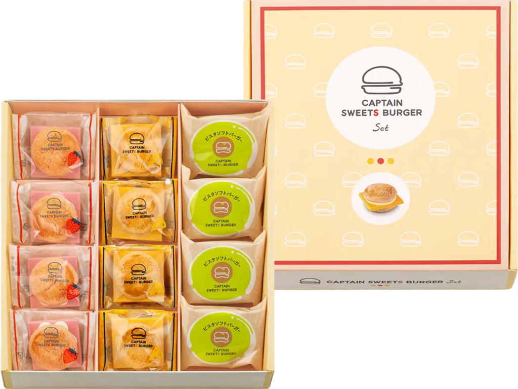 MY CAPTAIN CHEESE 焦糖巧克力漢堡6入 🍔 起司 漢堡 起司蛋糕 系列 – ㋪㋕㋚かいしゃ HiKaSa 日本選物 日貨雜鋪