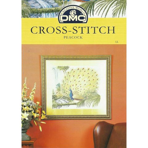 DMC Cross Stitch Chart for Animal and Character - thread and cloth not ...
