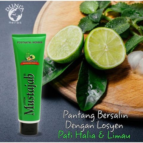 Mustajab Pati Halia Limau Nipis Lotion – LIFESTYLEMALL